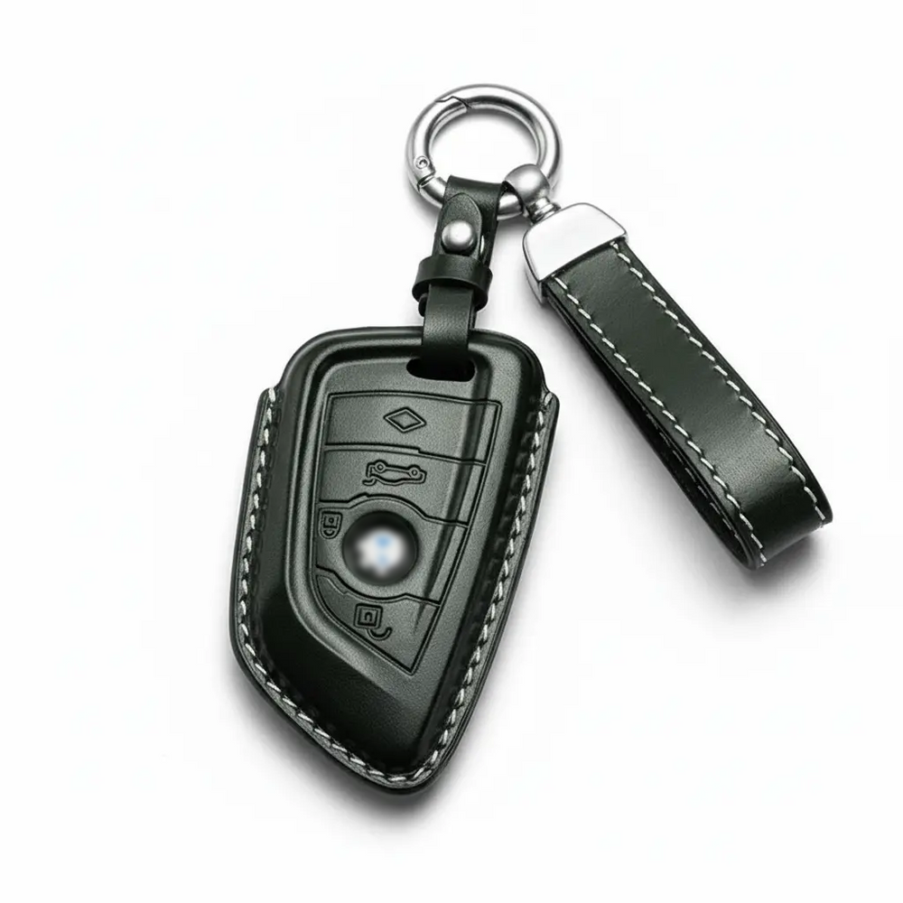 Genuine Leather BMW Key Fob Cover – Stylish & Protective