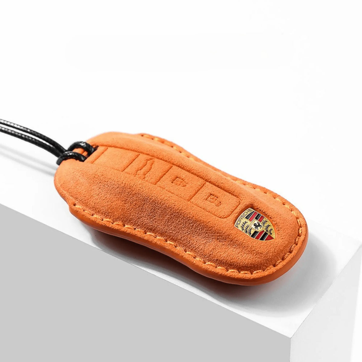 Porsche Key Cover – Alcantara Suede | Premium Fob Protection